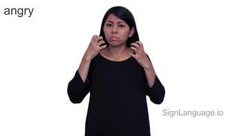 Angry Sign Language
